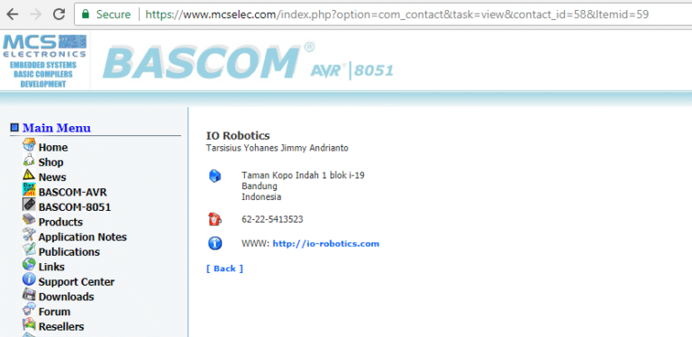 Bascom AVR (Download Version) - io Robotics